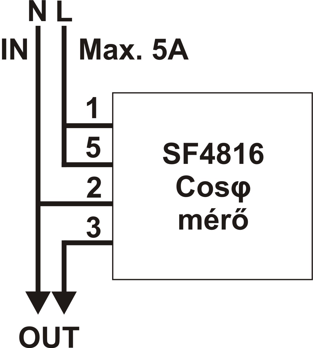 Cosinus Fi mérő SF48-16 - Mikroshop elektronikai webáruház - webáruház ...